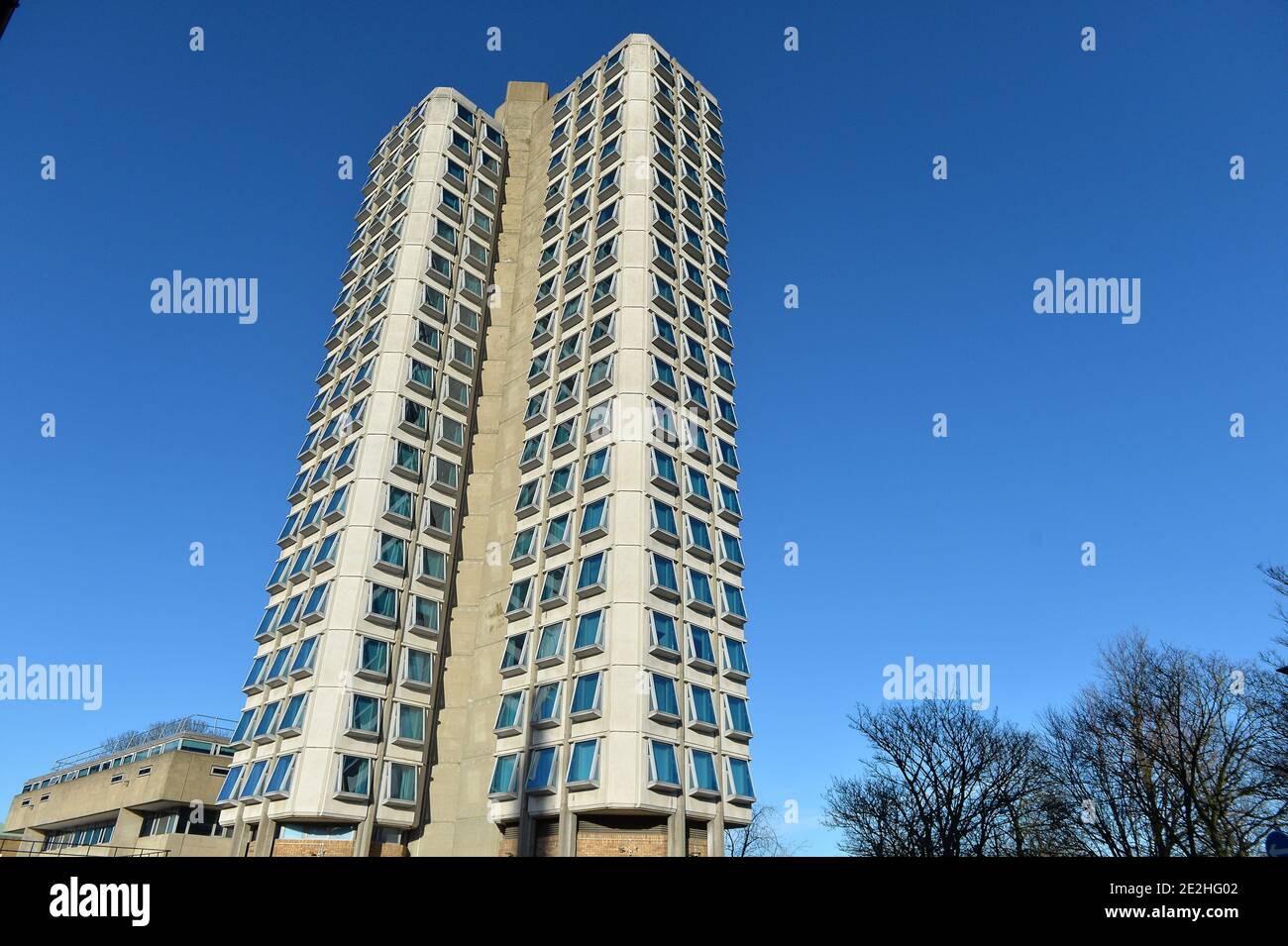 Leicester Universitys Attenborough Building Stock Photo - Alamy