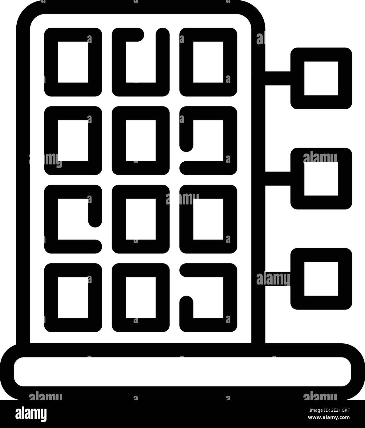 Business collaboration calendar icon. Outline business collaboration ...