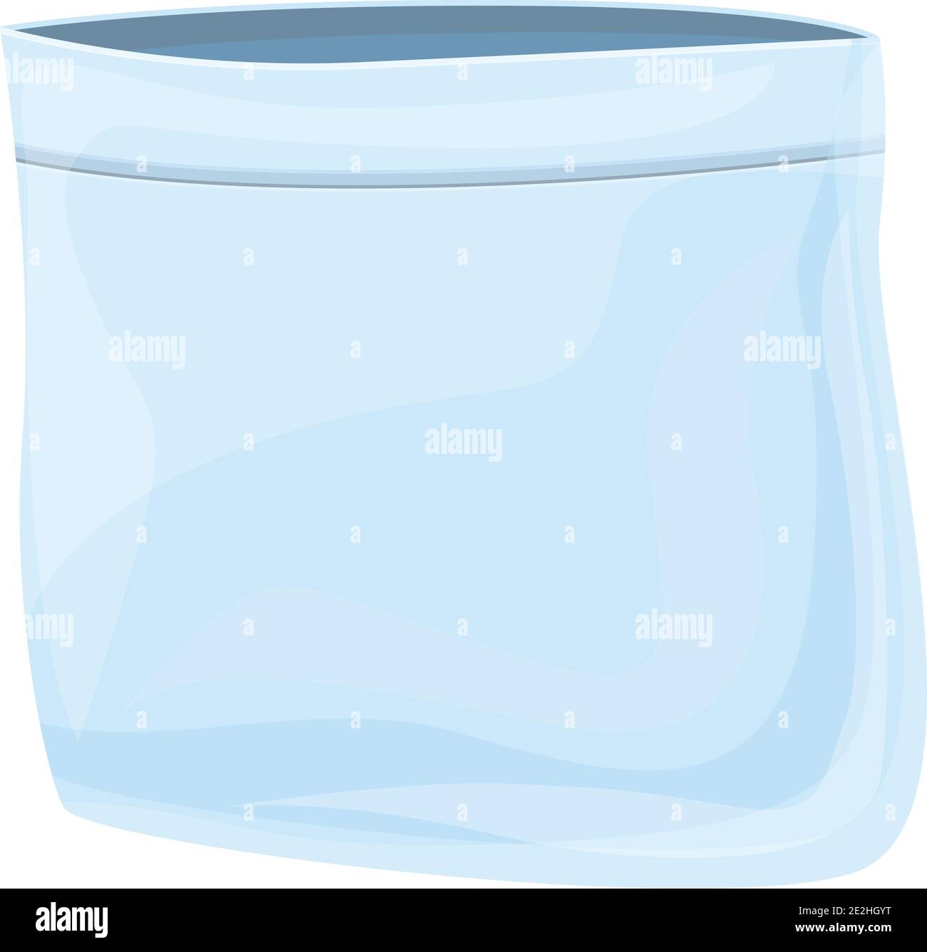 Biodegradable plastic small bag icon. Cartoon of biodegradable plastic ...
