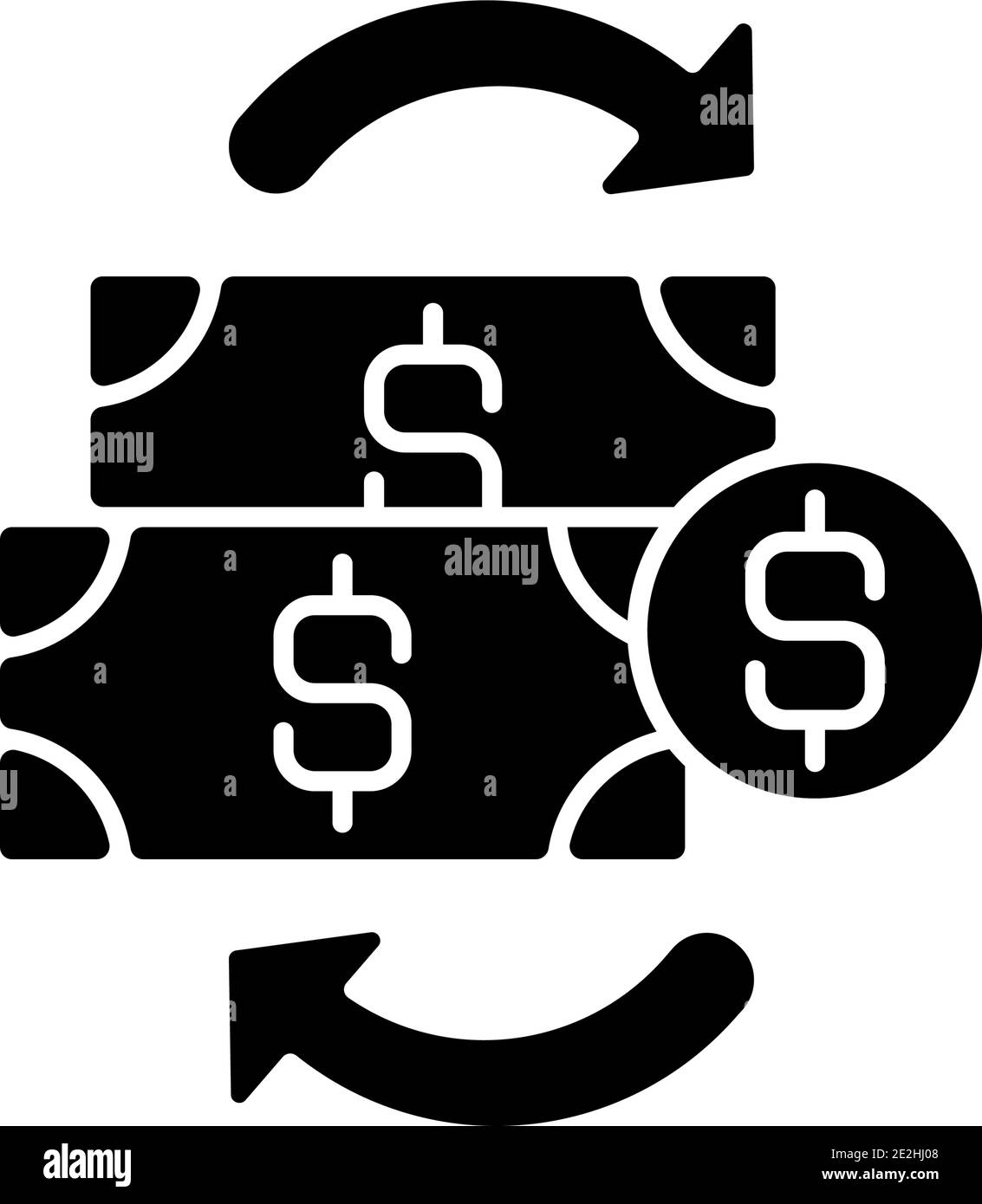 Transactions icon Black and White Stock Photos & Images - Alamy