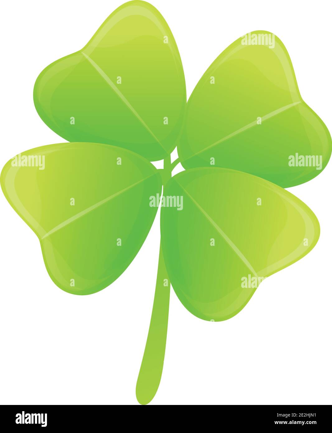 Clover icon. Cartoon of clover vector icon for web design isolated on ...