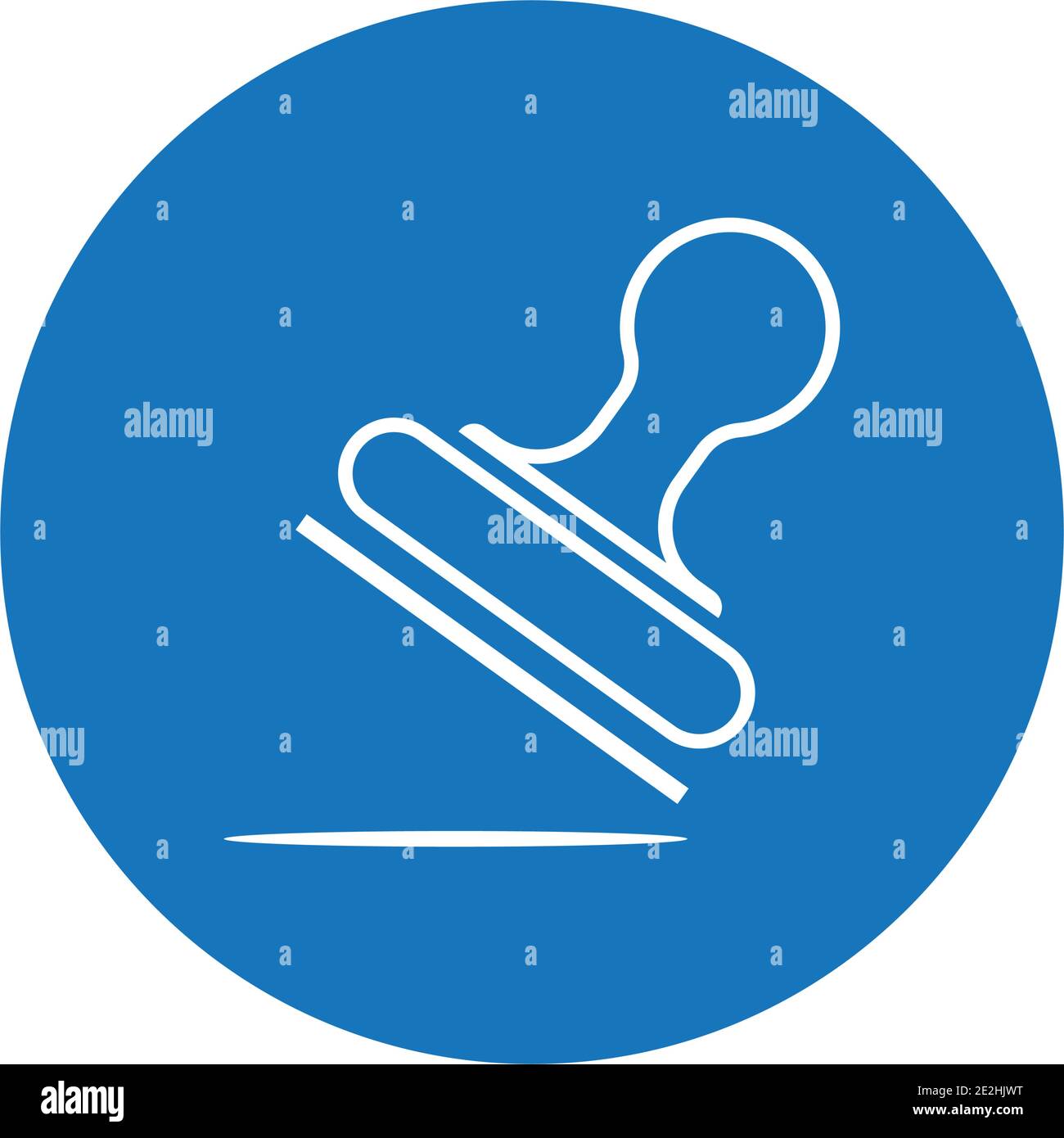 Hand stamper Stock Vector Images - Alamy