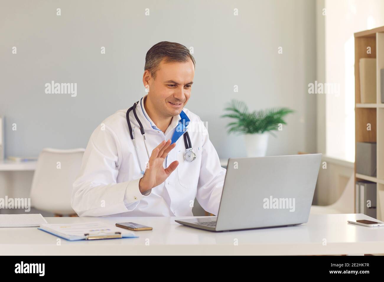 Remote therapeutist hi-res stock photography and images - Alamy