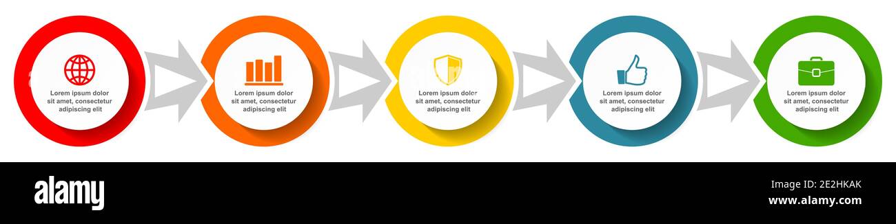 Infographic vector template for presentation, chart, diagram, graph ...