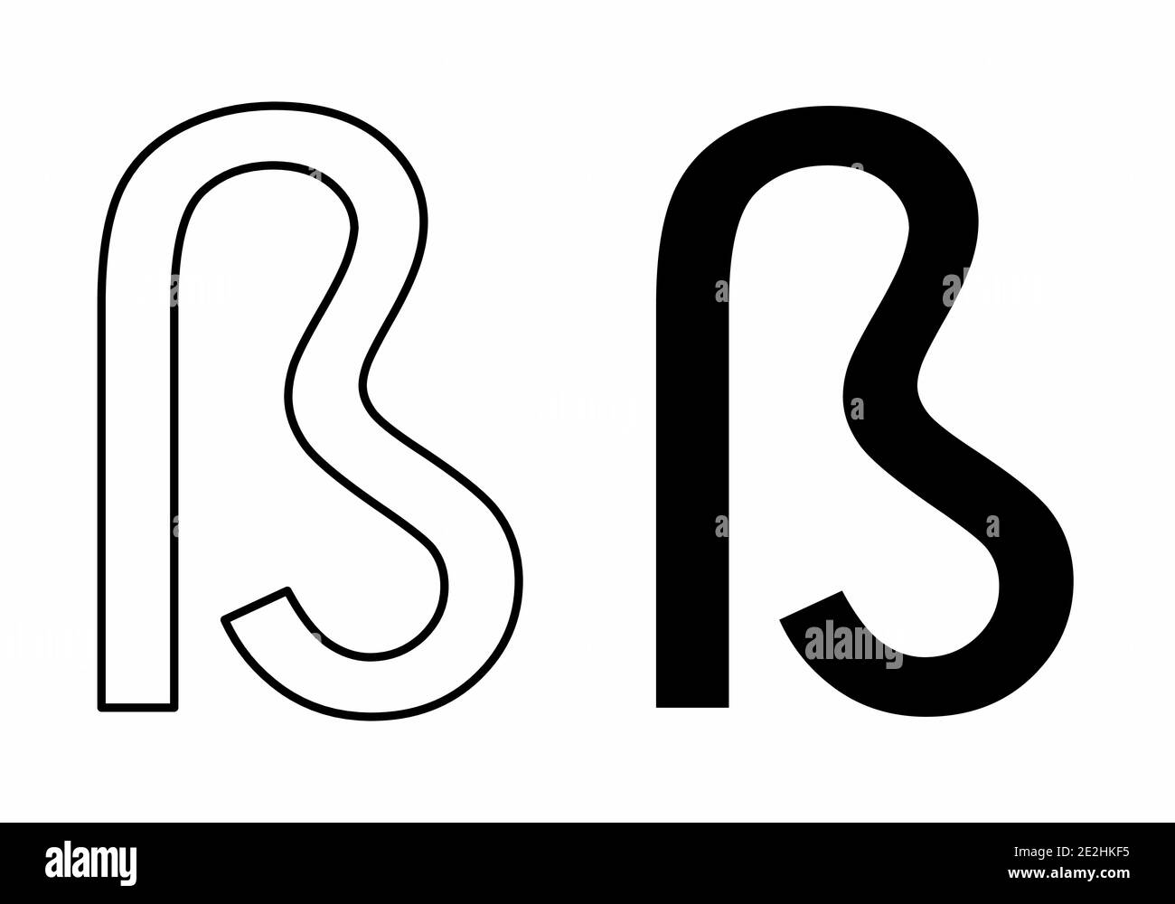 S alphabet Black and White Stock Photos & Images - Alamy