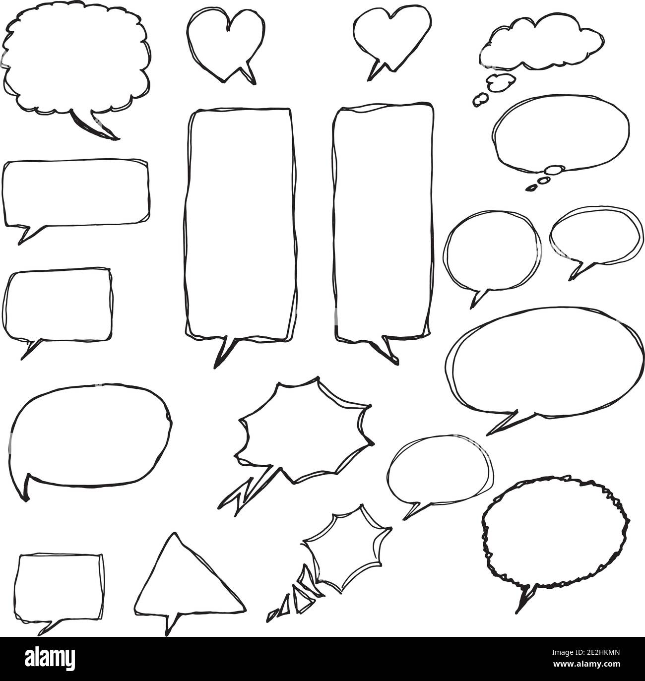 Thinking bubble isolated Stock Vector Images - Alamy