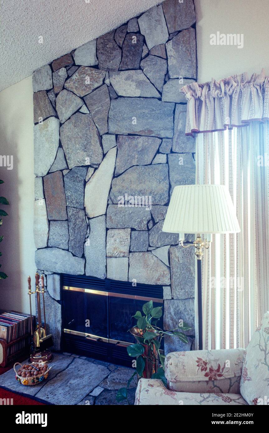 1960s fireplace hi-res stock photography and images - Alamy