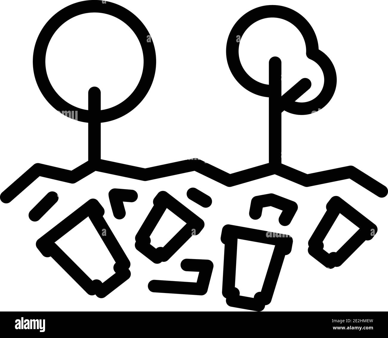 Plastic bag environment creative Cut Out Stock Images & Pictures - Alamy