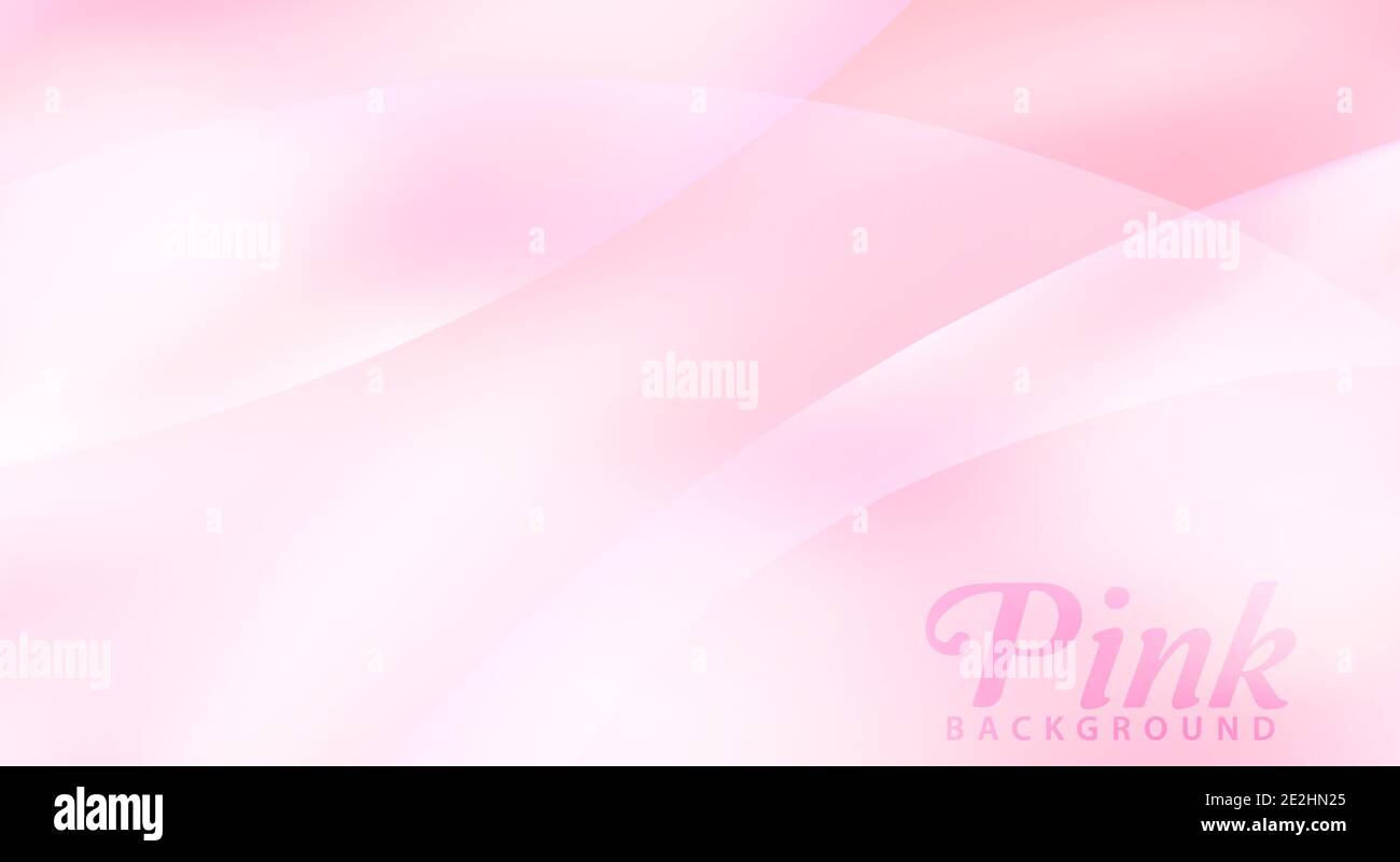 Abstract pale pastel pink background with translucent shapes. Minimal ...