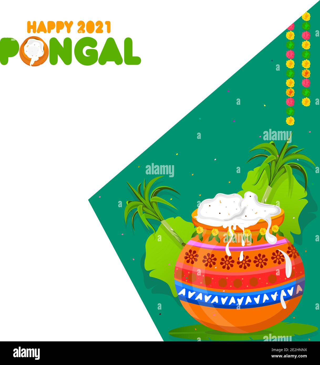 Pongal Festival Offer Banner Design, Social Media Post Templates Stock ...