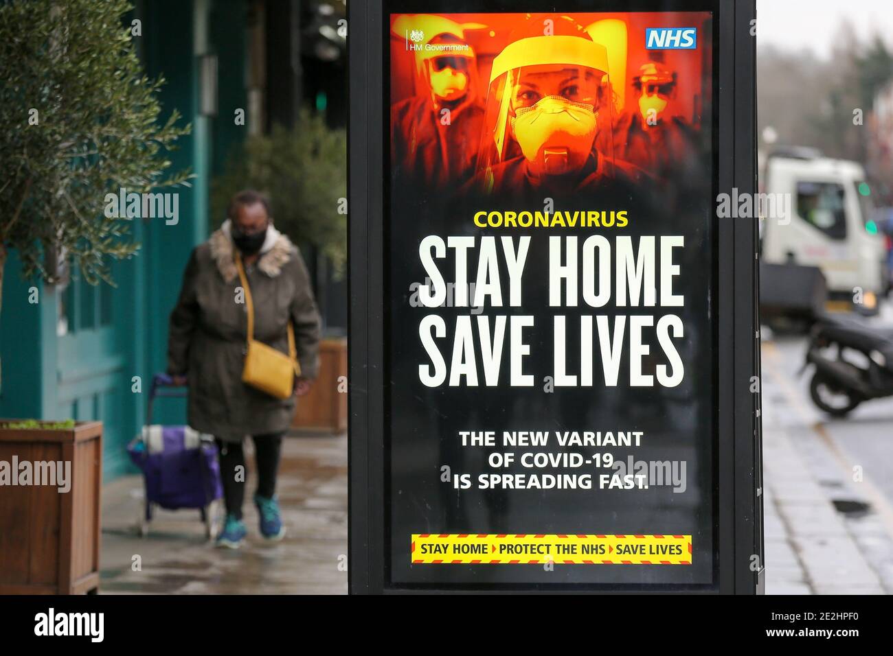 The GovernmentÕs 'Stay Home, Save Lives' Covid-19 publicity campaign ...