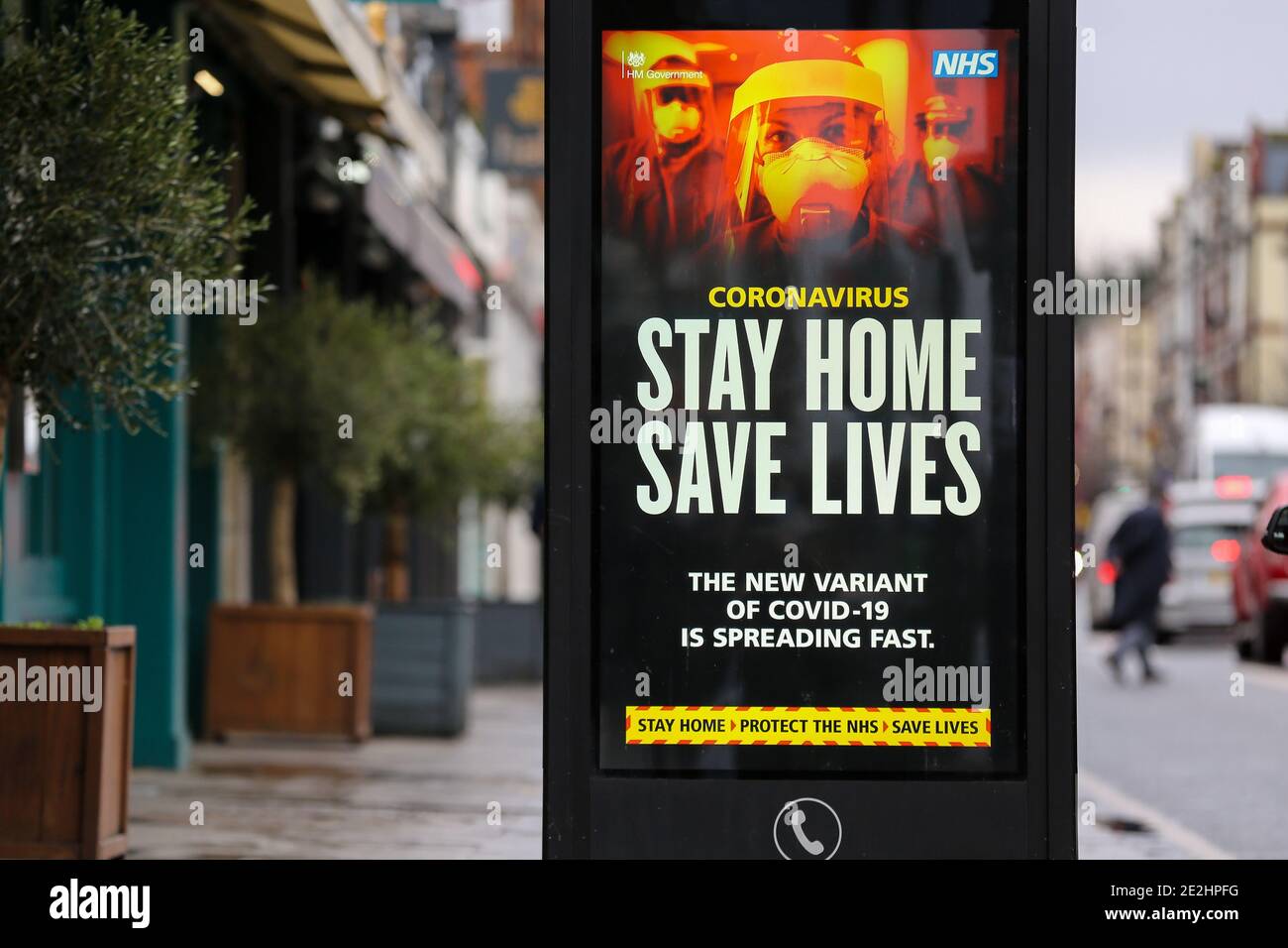The GovernmentÕs 'Stay Home, Save Lives' Covid-19 publicity campaign ...