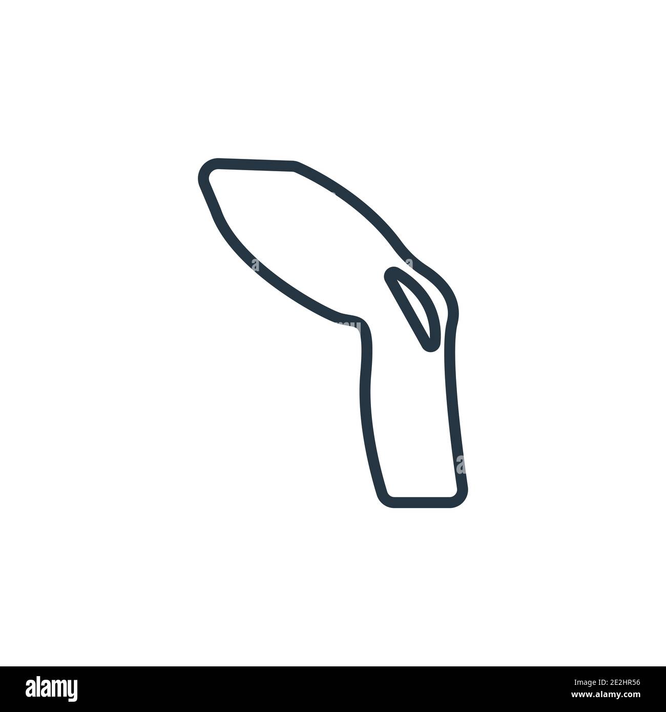 Knee outline Stock Vector Images - Alamy