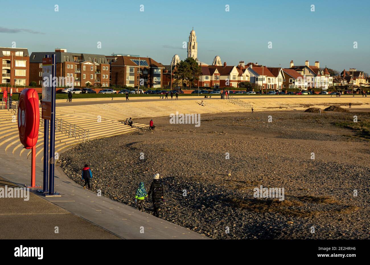 New Granny's Bay, Fairhaven, Lytham St Annes Stock Photo - Alamy