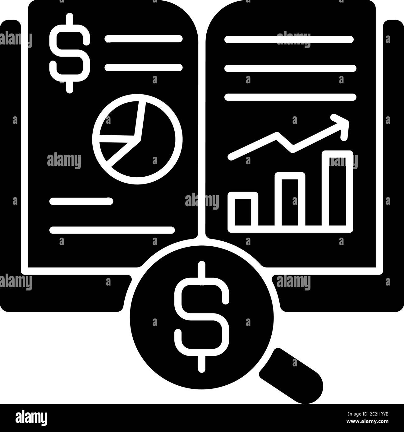 Ledger black glyph icon Stock Vector Image & Art - Alamy