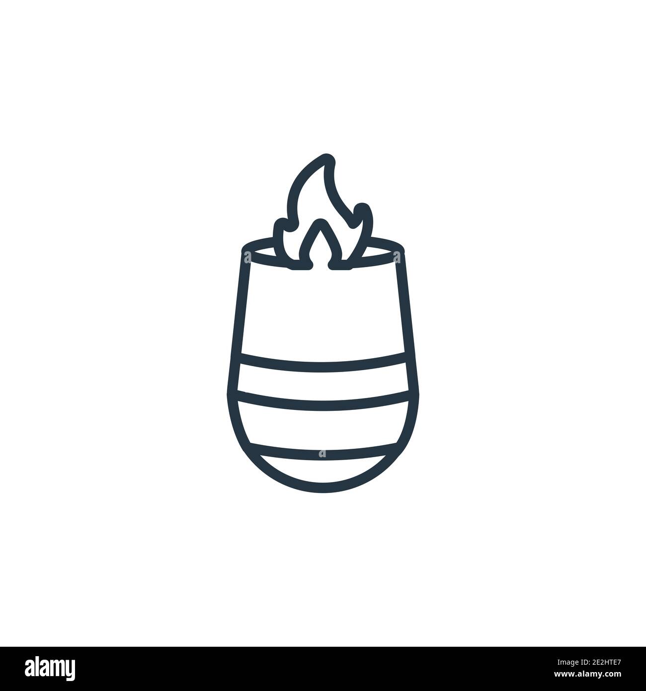 Tandoori outline vector icon. Thin line black tandoori icon, flat ...