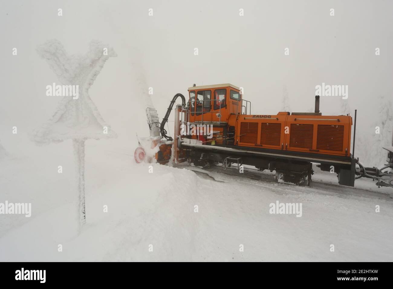 Snow Blower Train High Resolution Stock Photography and Images - Alamy