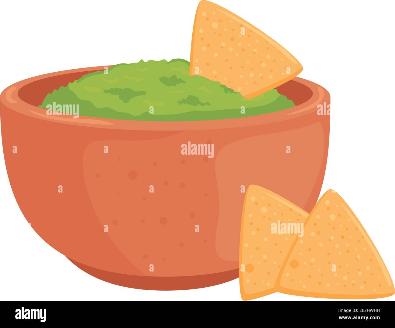 Chips And Guacamole Clipart