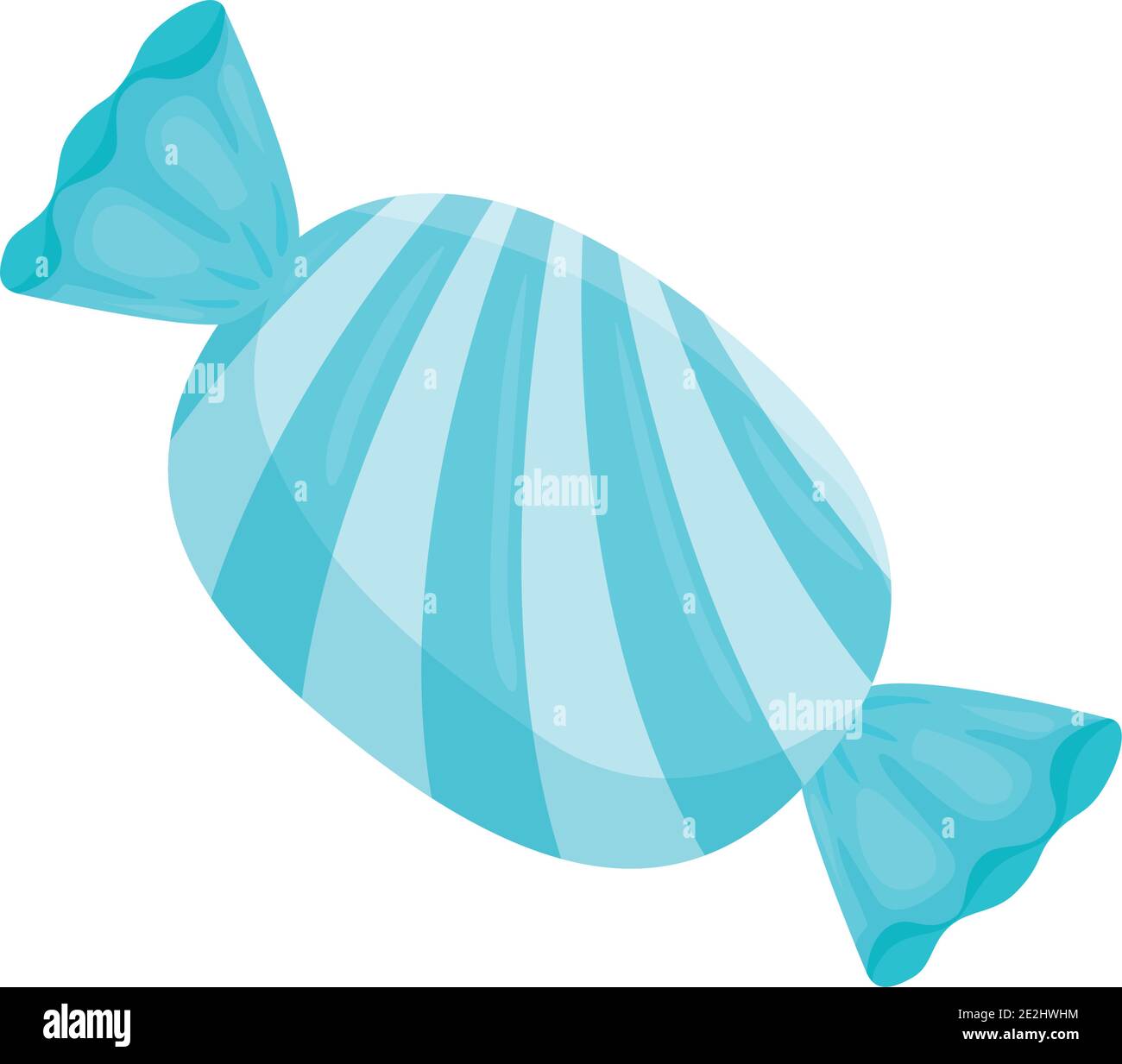 Sweet blue and striped candy vector design Stock Vector Image & Art - Alamy