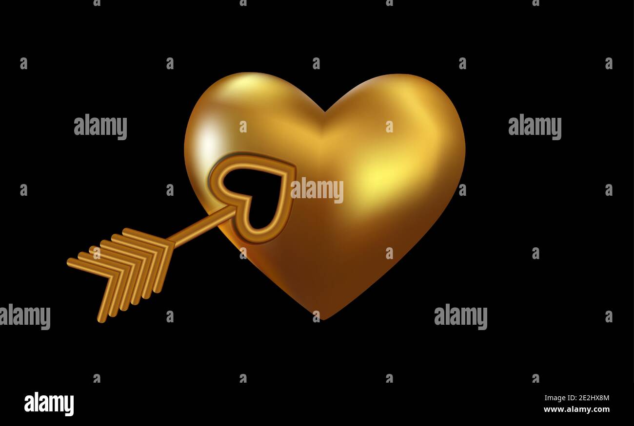 Cupids arrows vector vectors hi-res stock photography and images - Alamy