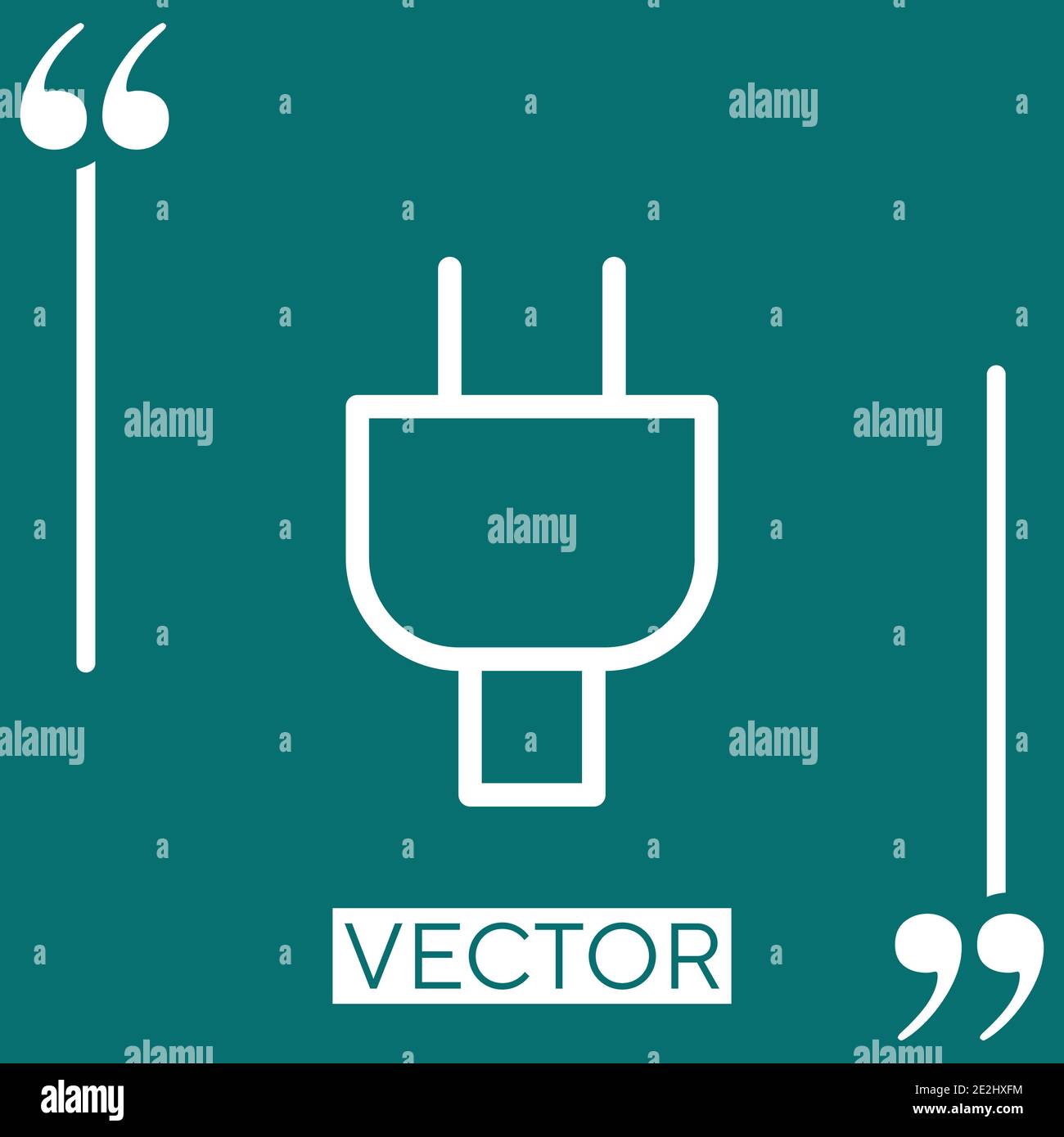 plug vector icon Stock Vector Image & Art - Alamy