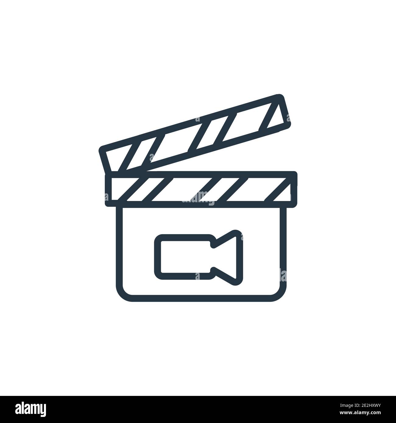 Bollywood outline vector icon. Thin line black bollywood icon, flat ...