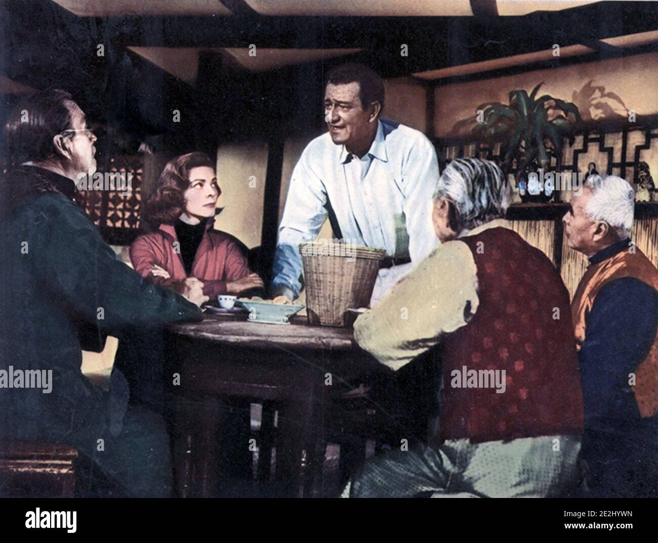 BLOOD ALLEY 1955 Warner Bros film with John Wayne and Lauren Bacall ...