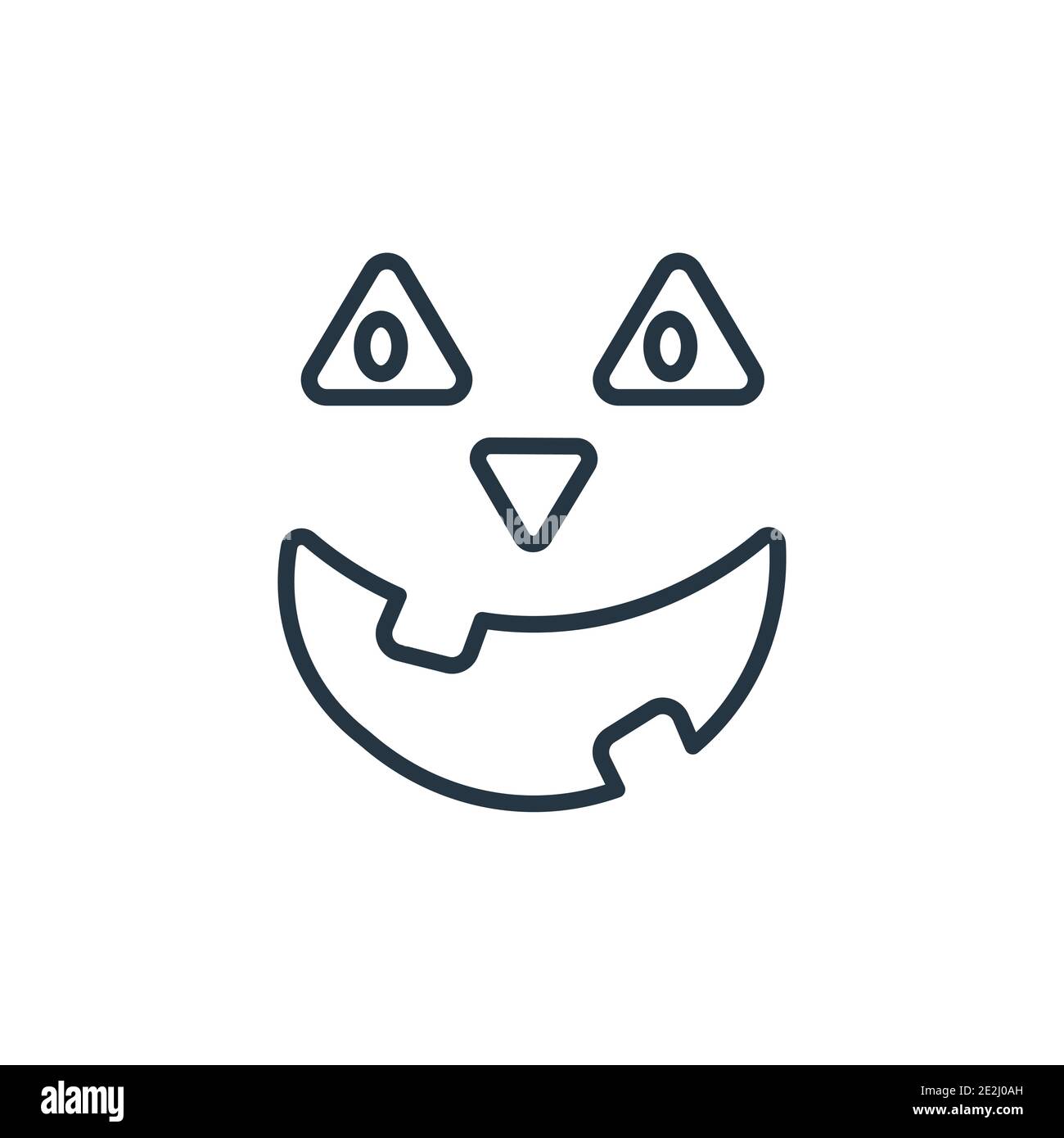 Jack O Lantern Face Outline