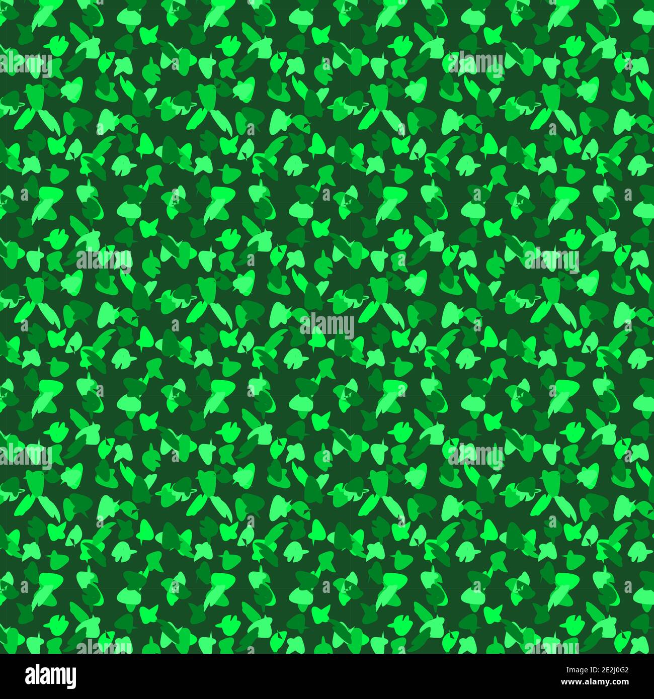 Seamless Background - Green leaves Stock Vector Image & Art - Alamy