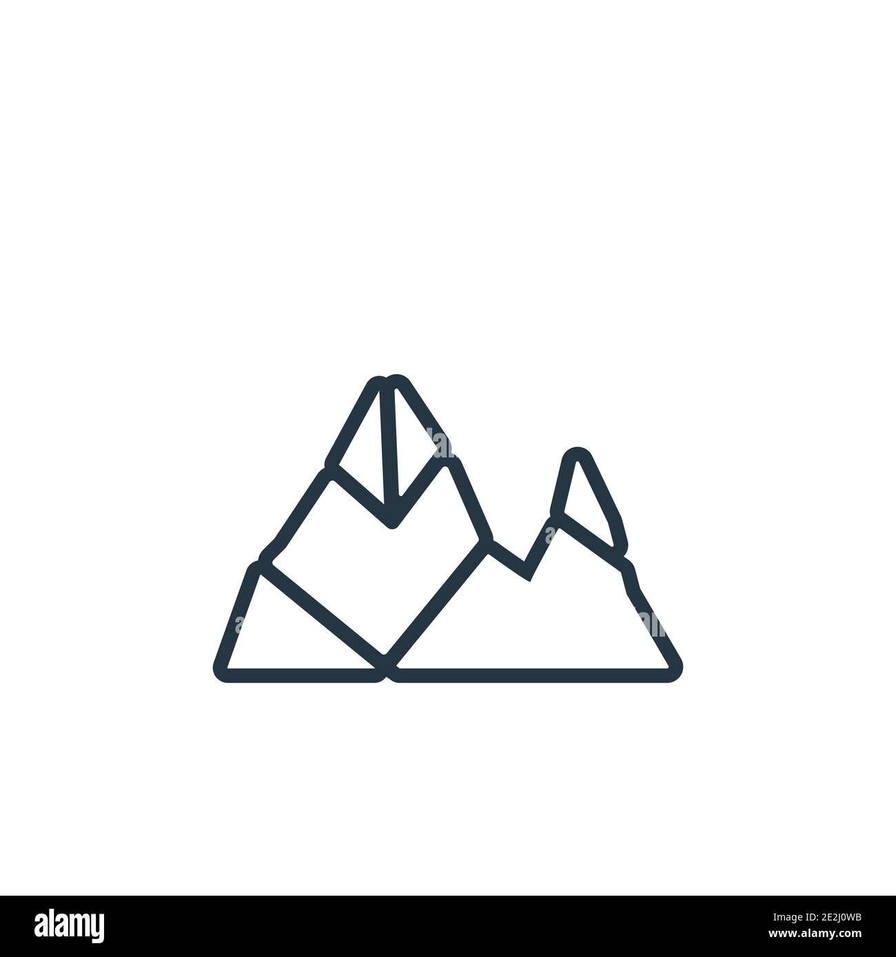 Simple Mountain Icon