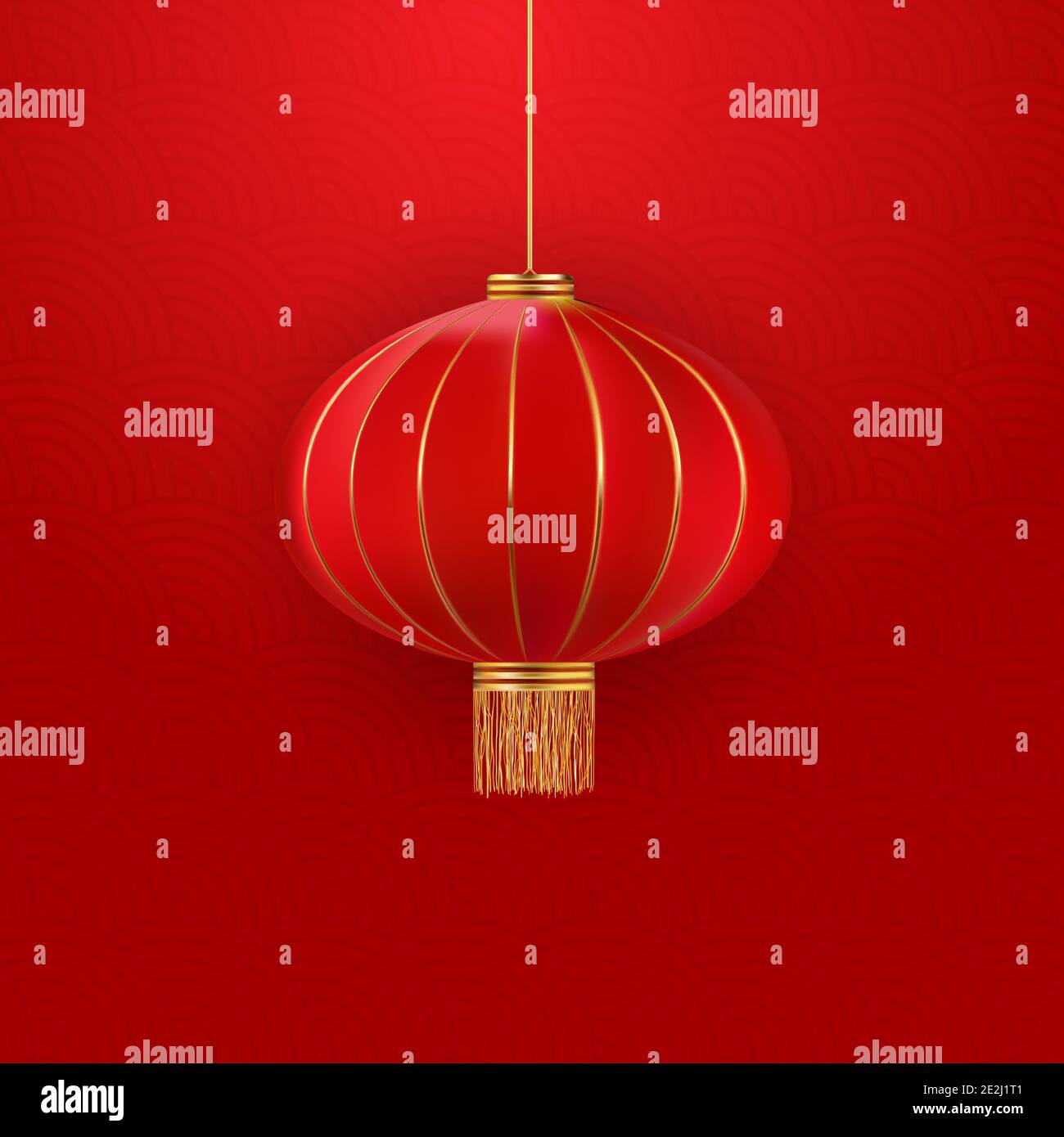ng Chinese lantern on red background. Design element for Chinese New ...