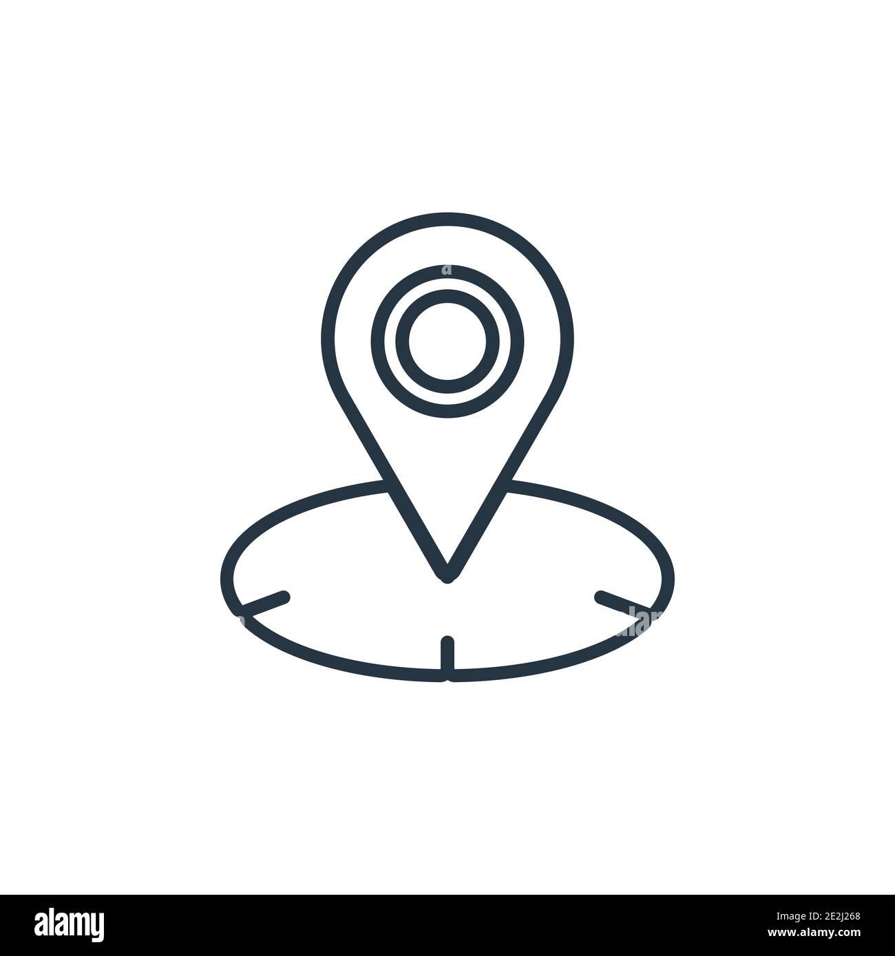 Coordinate outline vector icon. Thin line black coordinate icon, flat ... Coordinate outline vector icon. Thin line black coordinate icon, flat ...