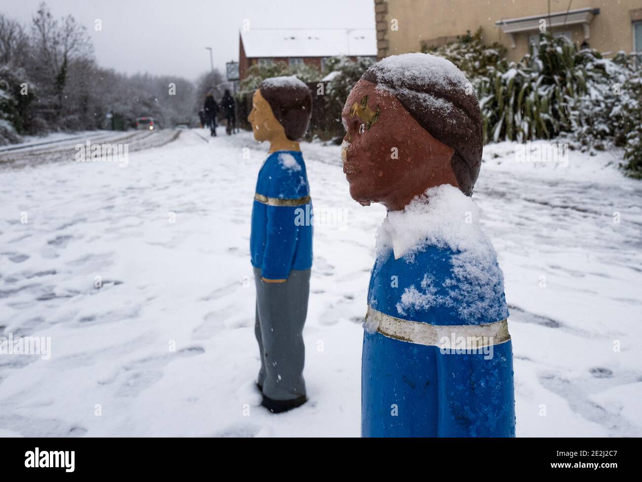 Child shaped bollards hi-res stock photography and images - Alamy