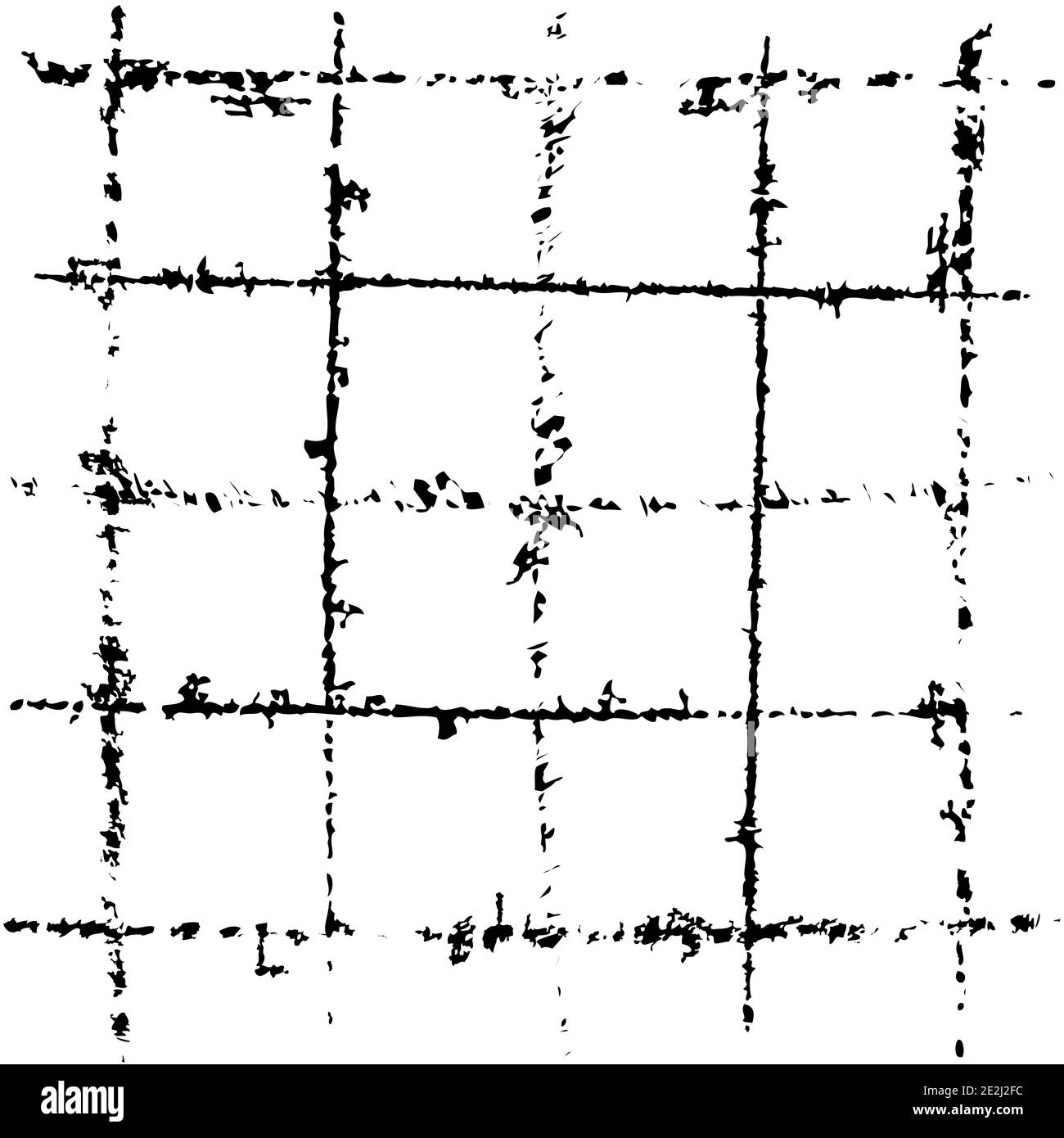 Scratched Grid Texture Stock Vector Image & Art - Alamy