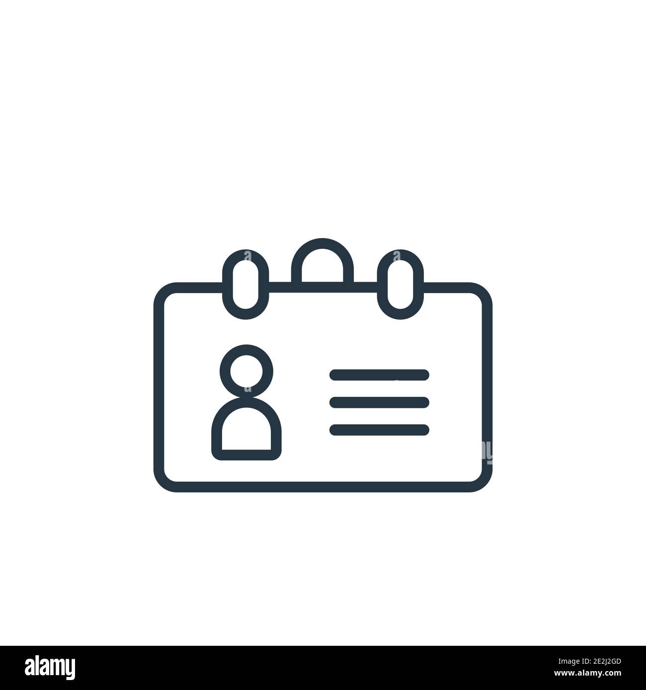 Profiles Outline Vector Icon Thin Line Black Profiles Icon Flat Vector Simple Element