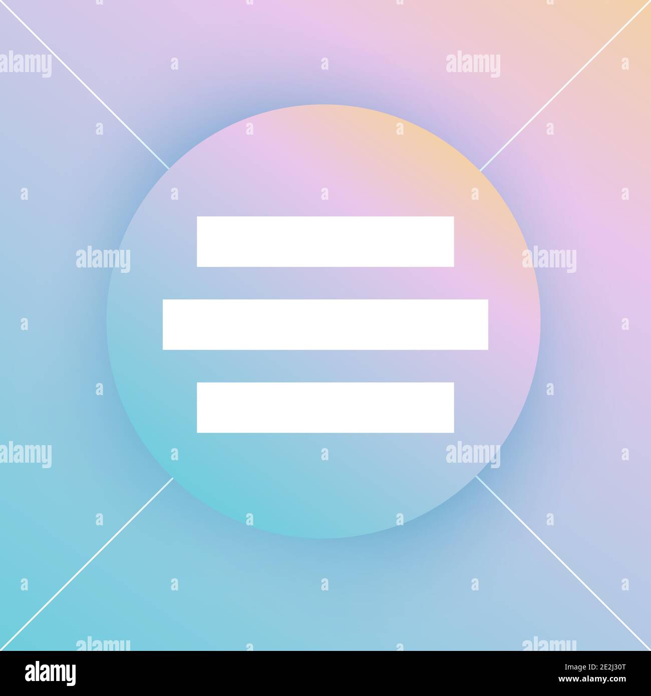 Gradient circles background. White frames for text. Vector illustration ...