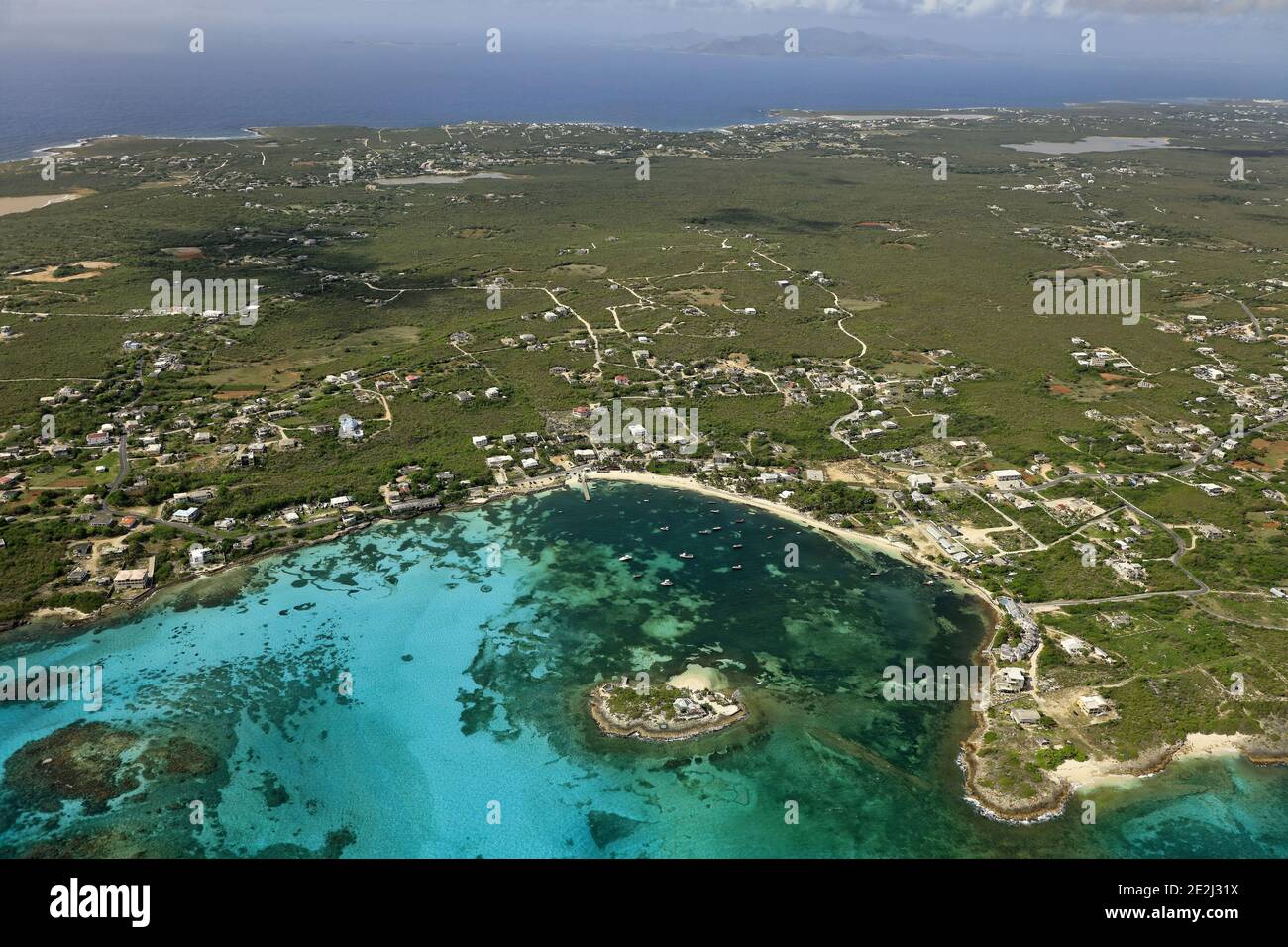 Anguilla caribbean cove bay hi-res stock photography and images - Alamy