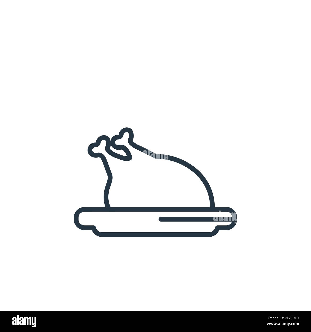 Broiler outline vector icon. Thin line black broiler icon, flat vector ...