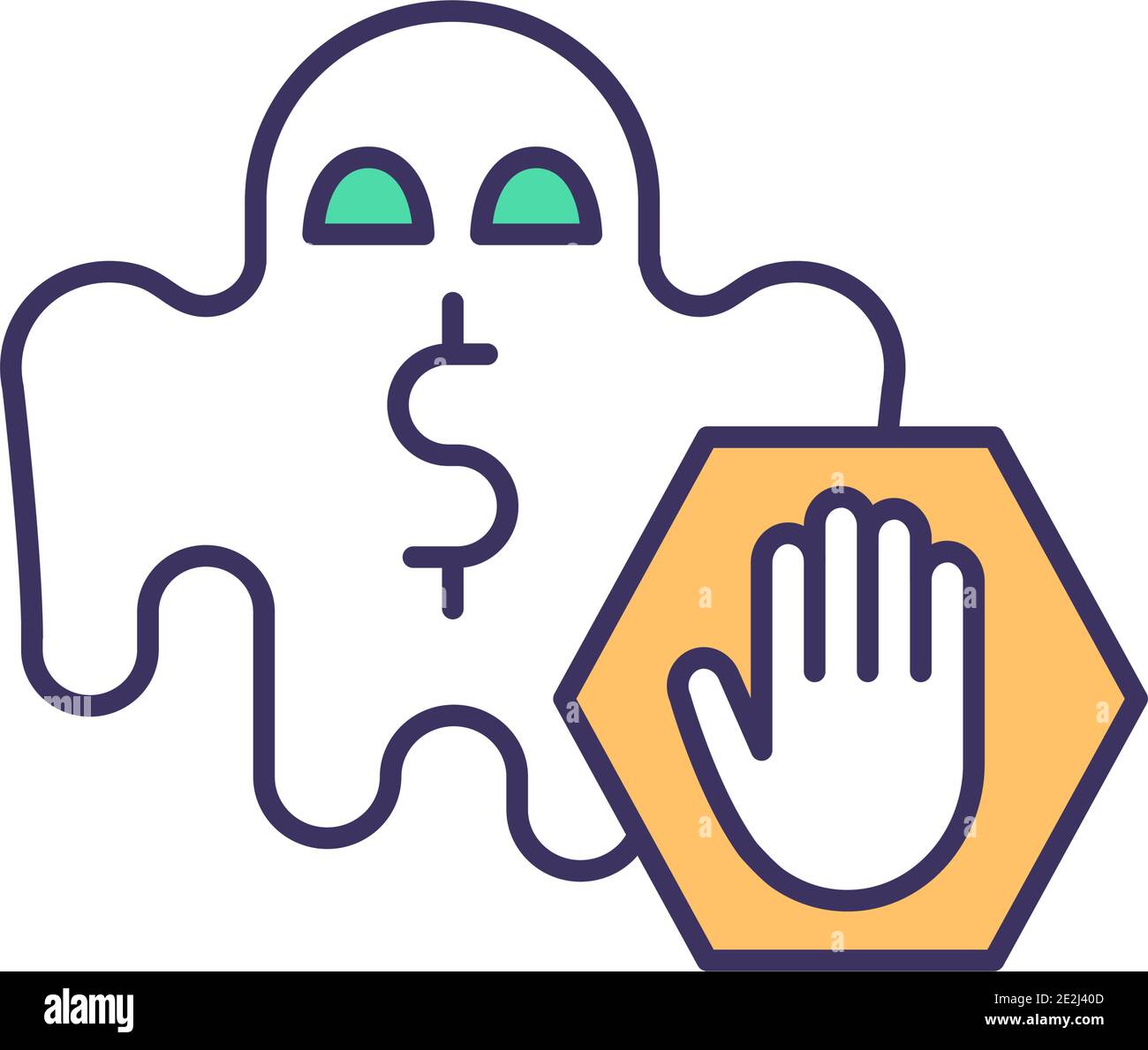 Ghost management Stock Vector Images - Alamy