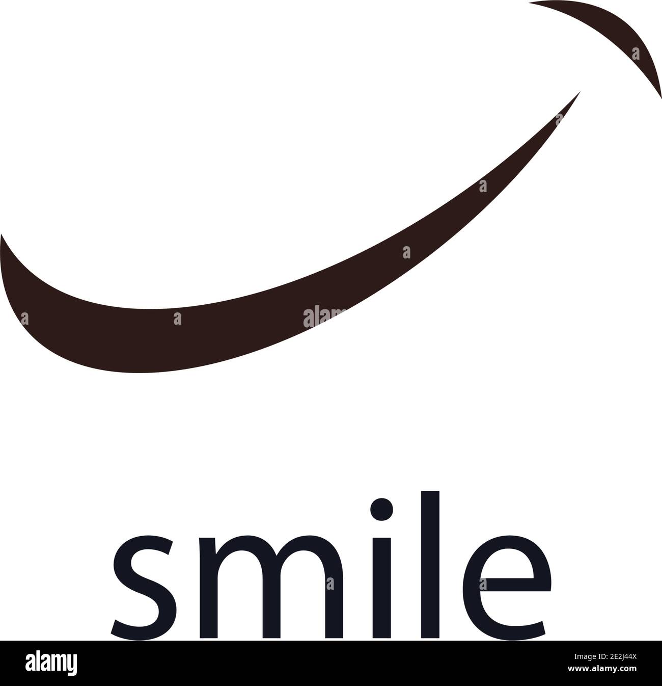 Smile vector image logo and symbol Stock Vector Image & Art - Alamy