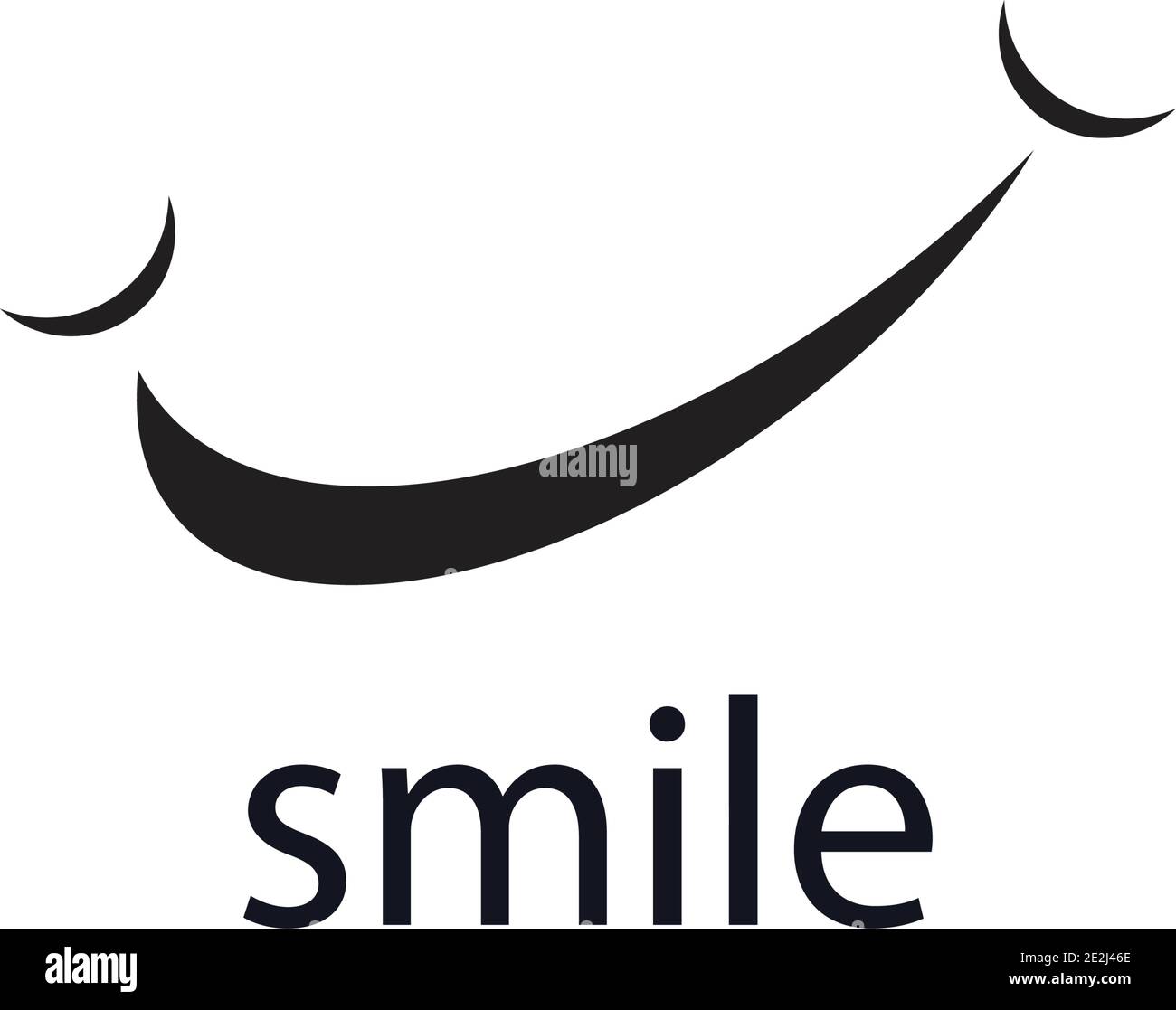 Smile vector image logo and symbol Stock Vector Image & Art - Alamy