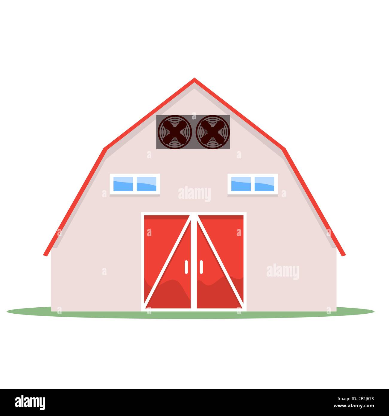 Village house gate Stock Vector Images - Alamy