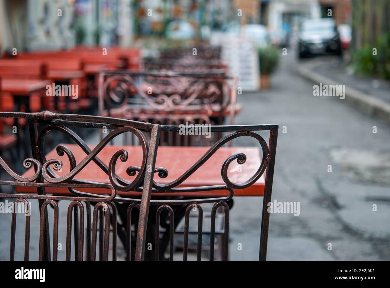 Bucharest old town architecture hi-res stock photography and images - Alamy