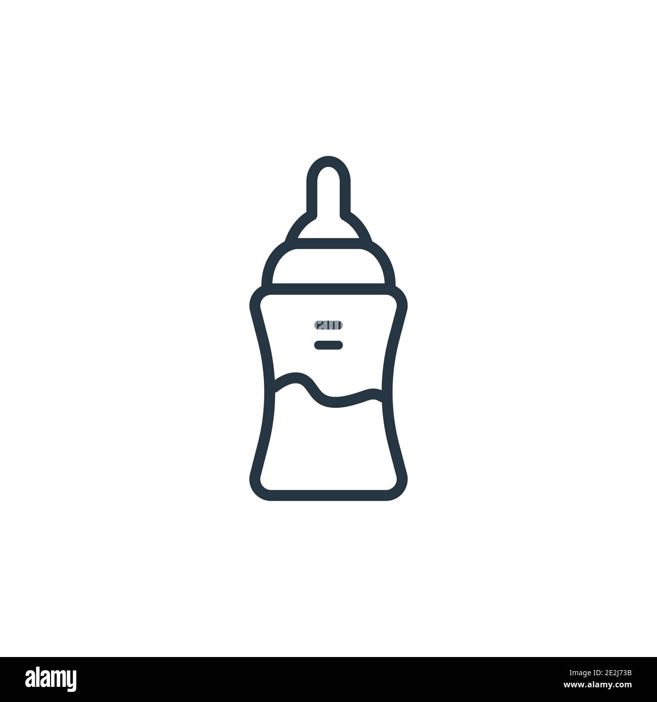 Feeder outline vector icon. Thin line black feeder icon, flat vector simple element illustration ...