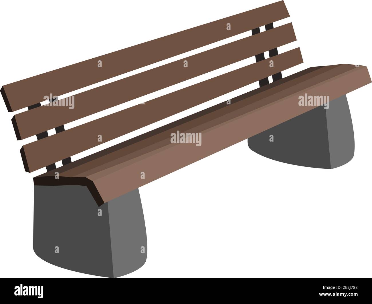 Art bench Stock Vector Images - Alamy