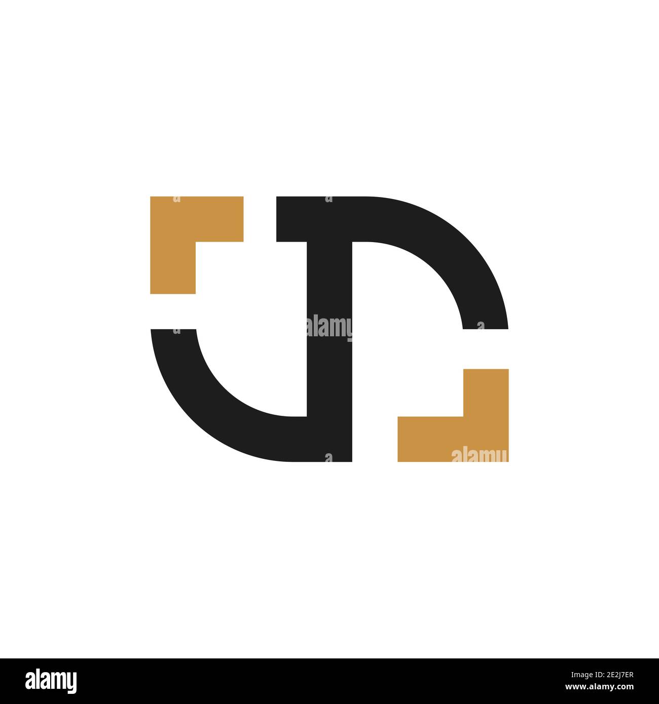 Initial jr letter logo vector template design. Creative abstract letter ...