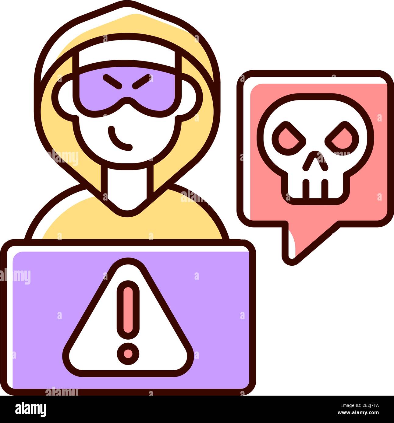Digital Stalking Stock Vector Images - Alamy