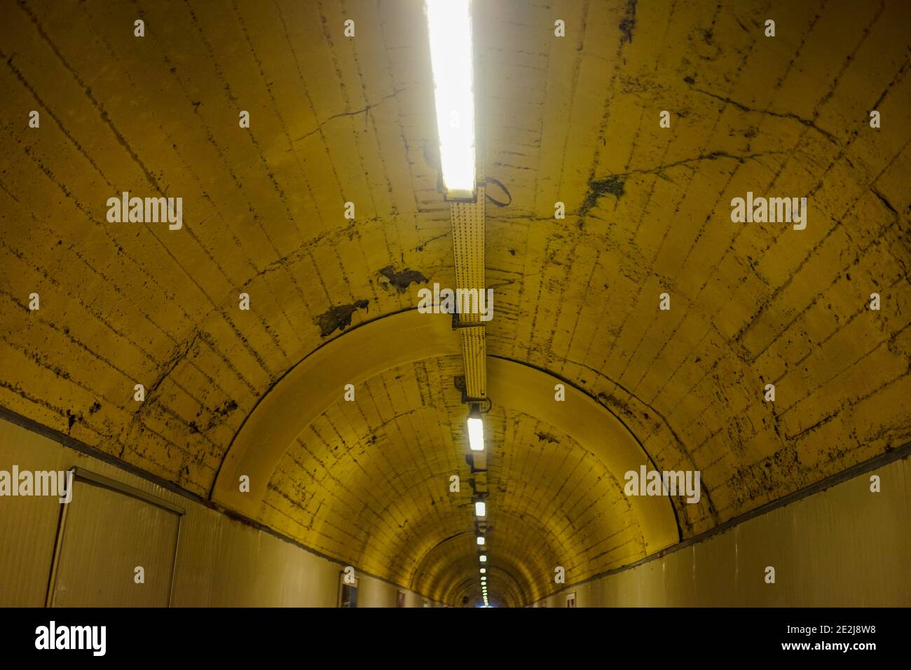 Yellow Tunnel High Resolution Stock Photography and Images - Alamy