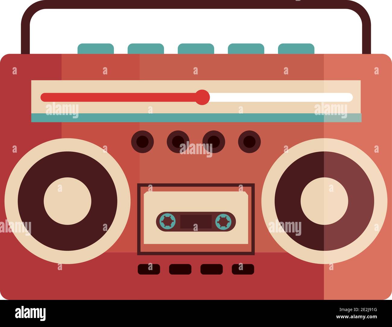 old retro radio device icon Stock Vector Image & Art - Alamy