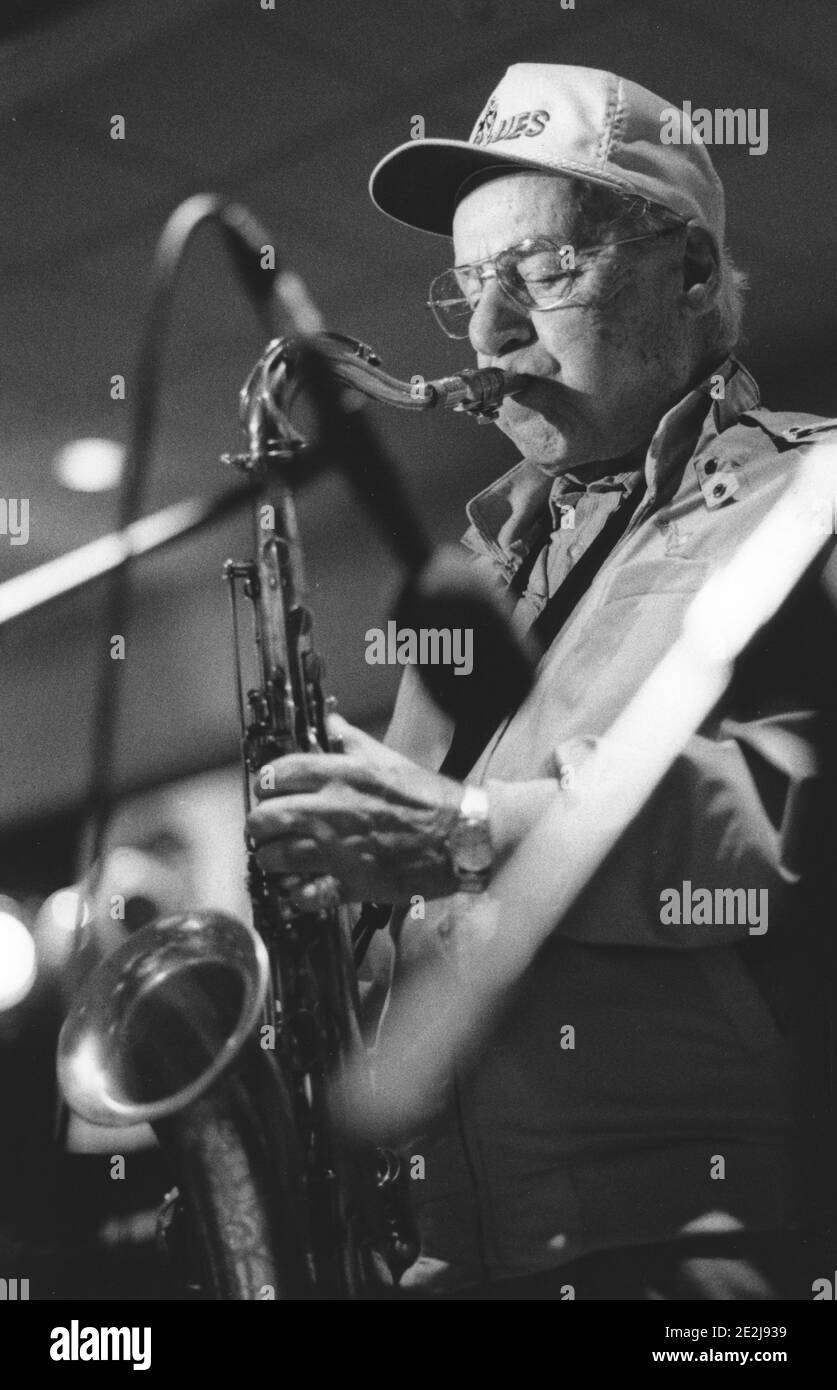 Flip Phillips, The March of Jazz, Clearwater Beach, Florida, USA, 1997 ...